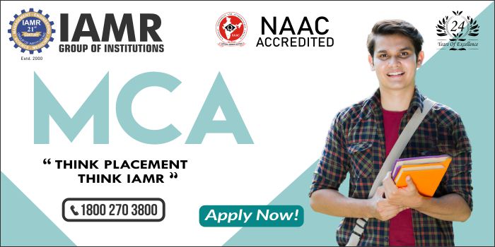 MCA With Machine Learning Program from Ghaziabad * IAMR