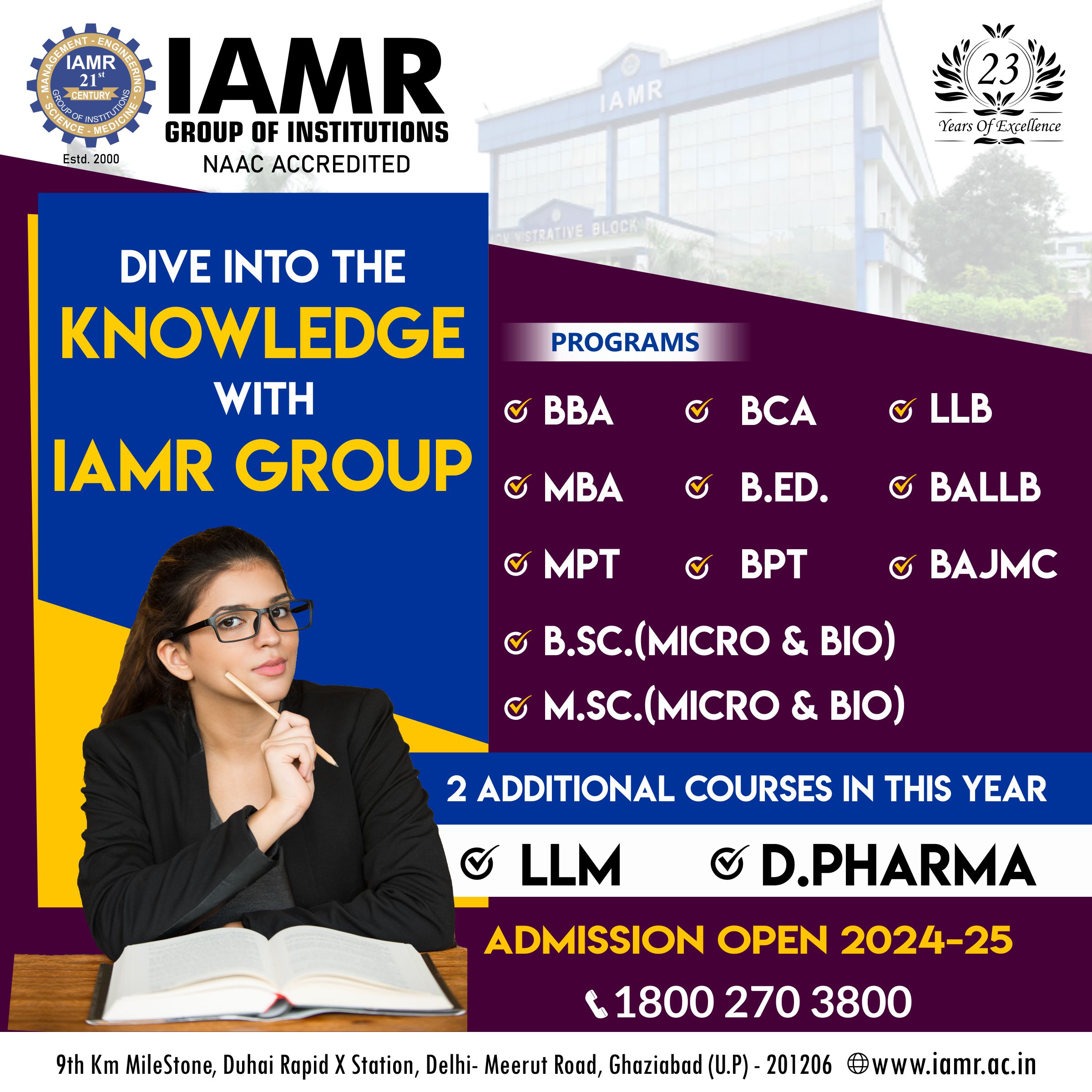 Top Best Bachelor of Physiotherapy Colleges in Ghaziabad, Delhi NCR | IAMR